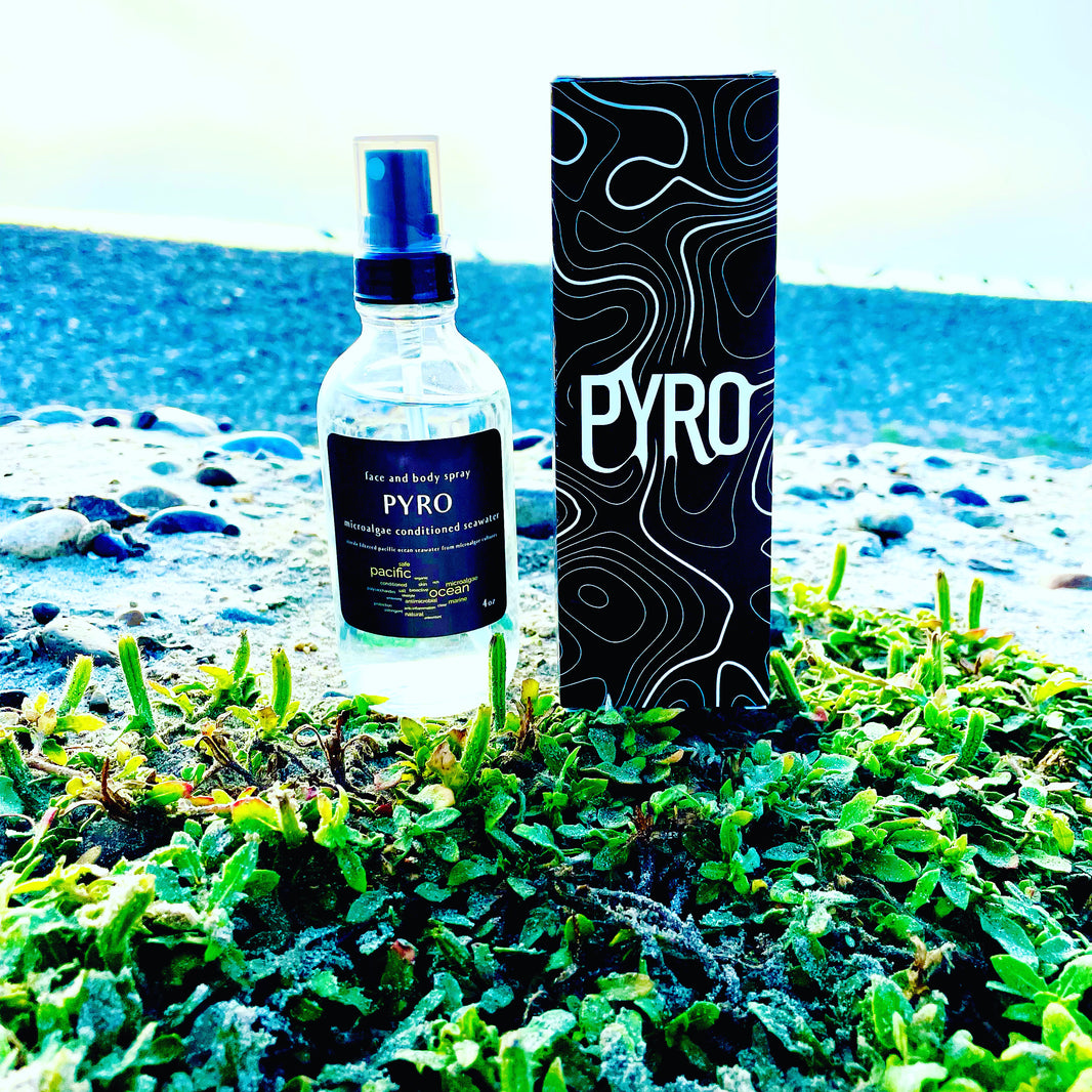 PYRO Skin Care microalgae and seawater based skin care system ...